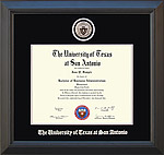 University of Texas at San Antonio (UTSA) Diploma Frames | Frames of ...