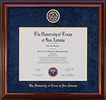 University of Texas at San Antonio (UTSA) Diploma Frames | Frames of ...