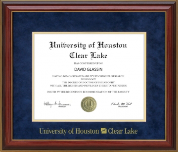 University of Houston - Clear Lake (UH-Clear Lake) (TX) Diploma Frames ...